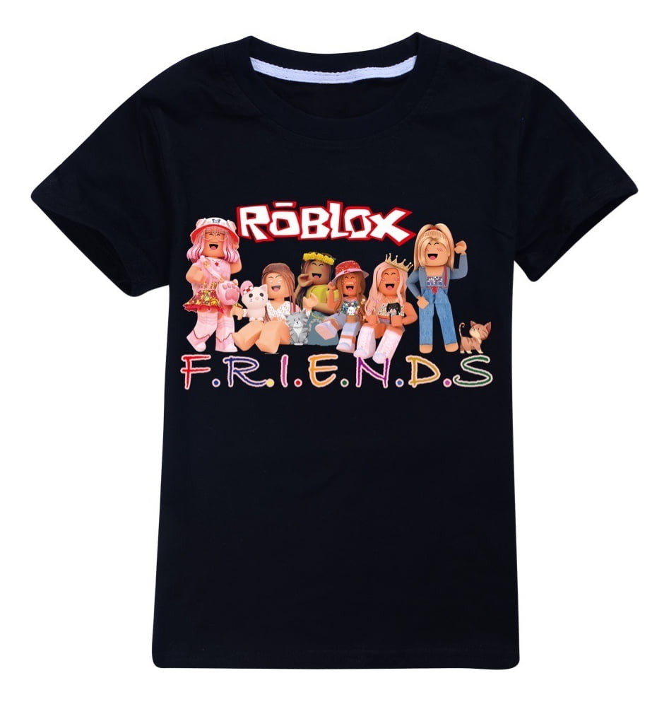 Roblox Adventure Characters Kids T-Shirt Boys Girls Gaming Icons Short ...