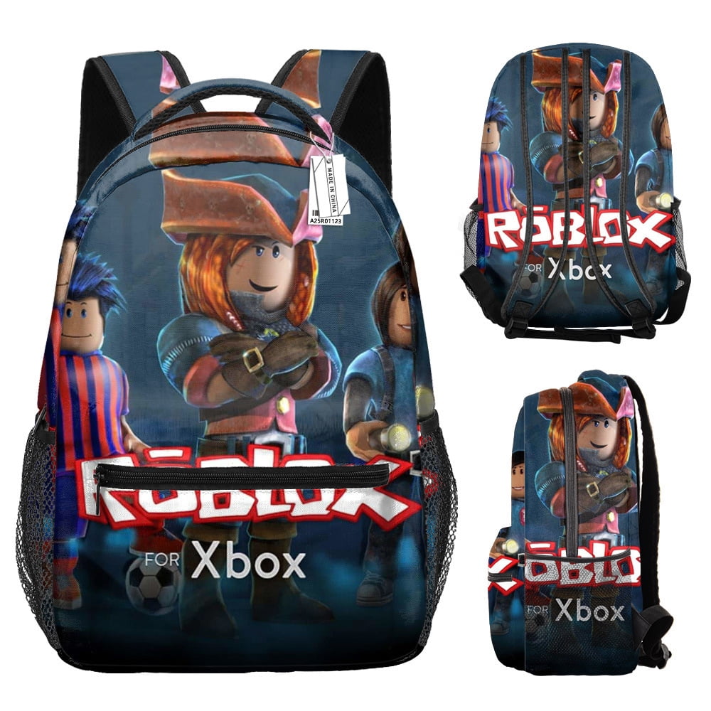 Roblox Backpack 3pc set Cute back pack Laptop Bag Large Capacity ...