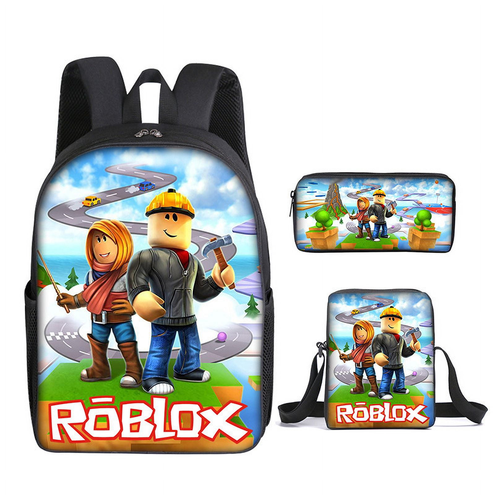 Roblox Backpack Cute back pack Laptop Bag Large Capacity Lightweight ...
