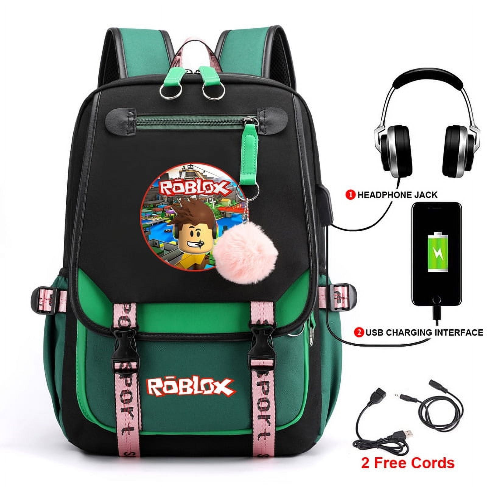 Roblox Backpack, Student Bag, Men's And Women's Backpack, Travel Bag ...