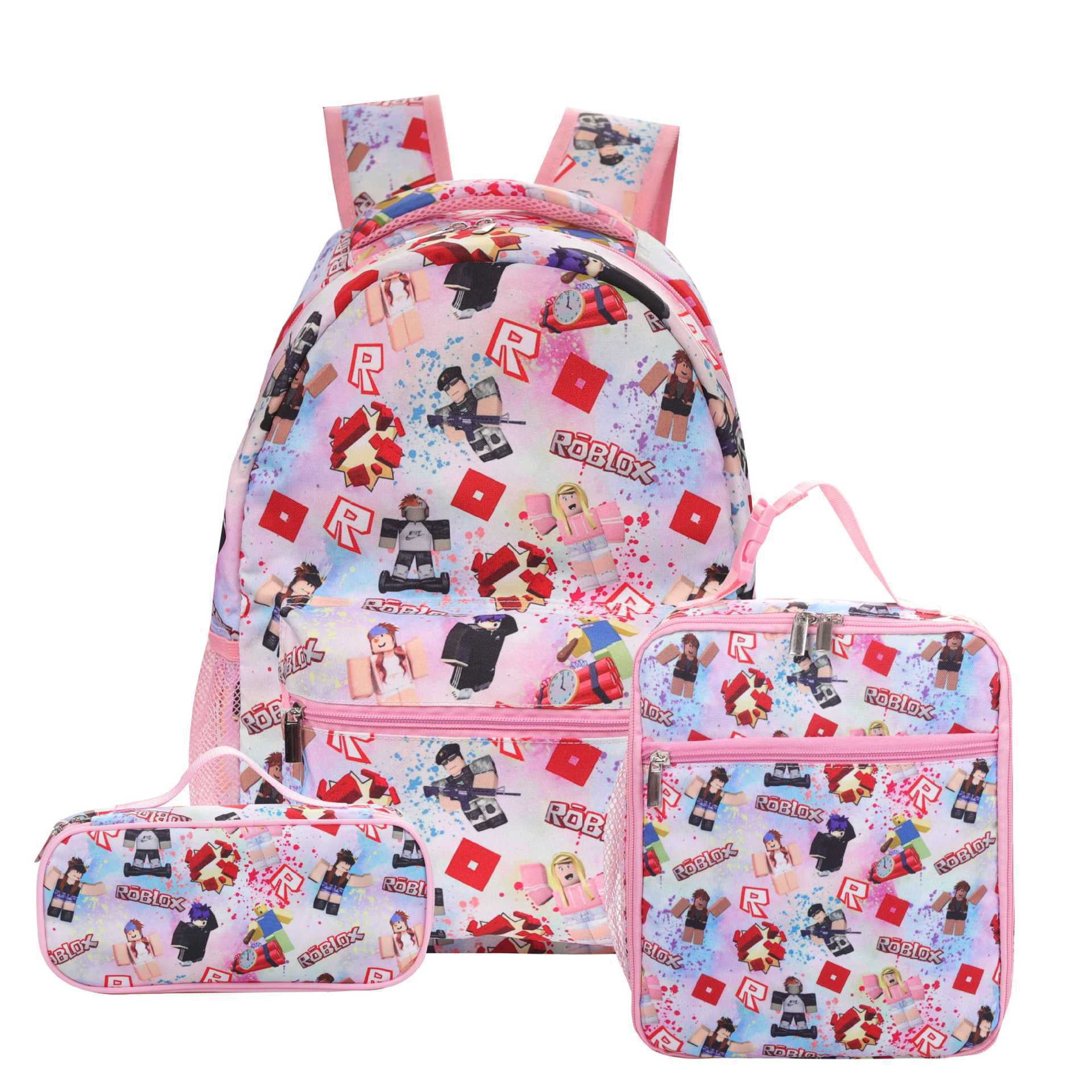 Roblox Backpack for Adjustable Straps Front Pocket Daypack Backpacks ...