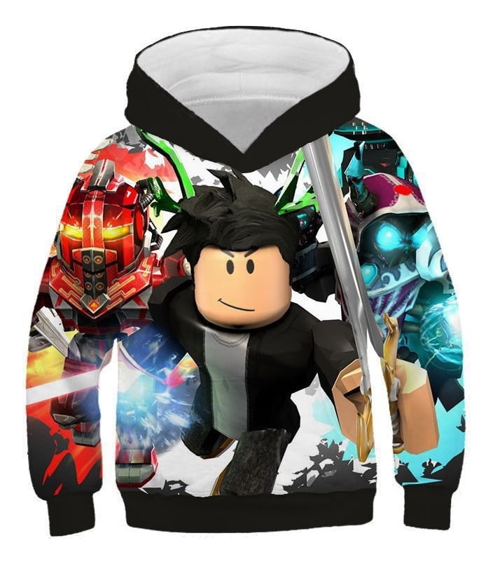 Roblox Battle Royale Kids Hoodie - 3D Print Pullover - Long Sleeve ...
