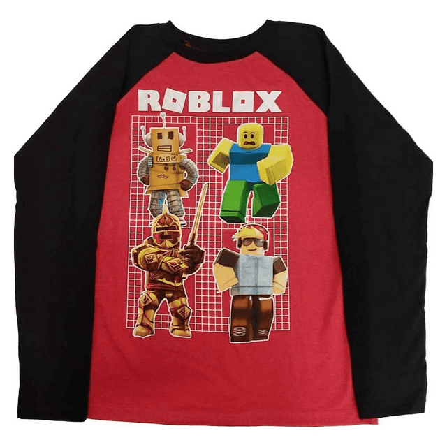 Roblox Big Boys' Character Long Sleeve T-Shirt, Sizes 8-18 - Walmart.com