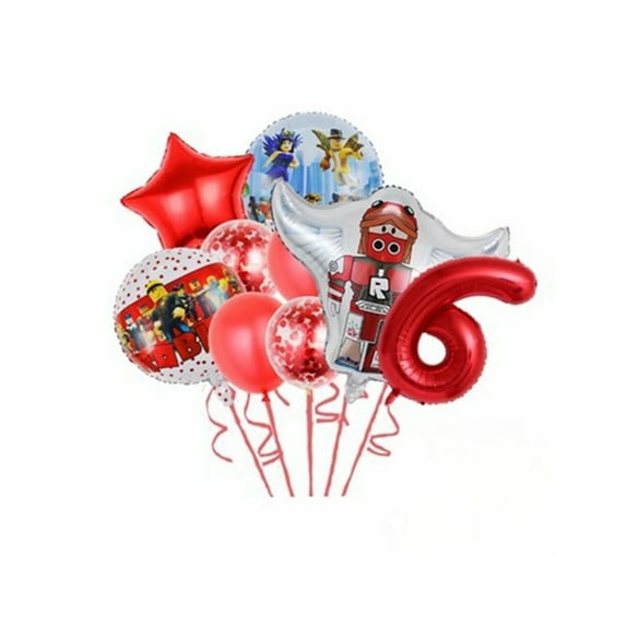Roblox Birthday Party Balloons Foil, 10 PCS - Walmart.com