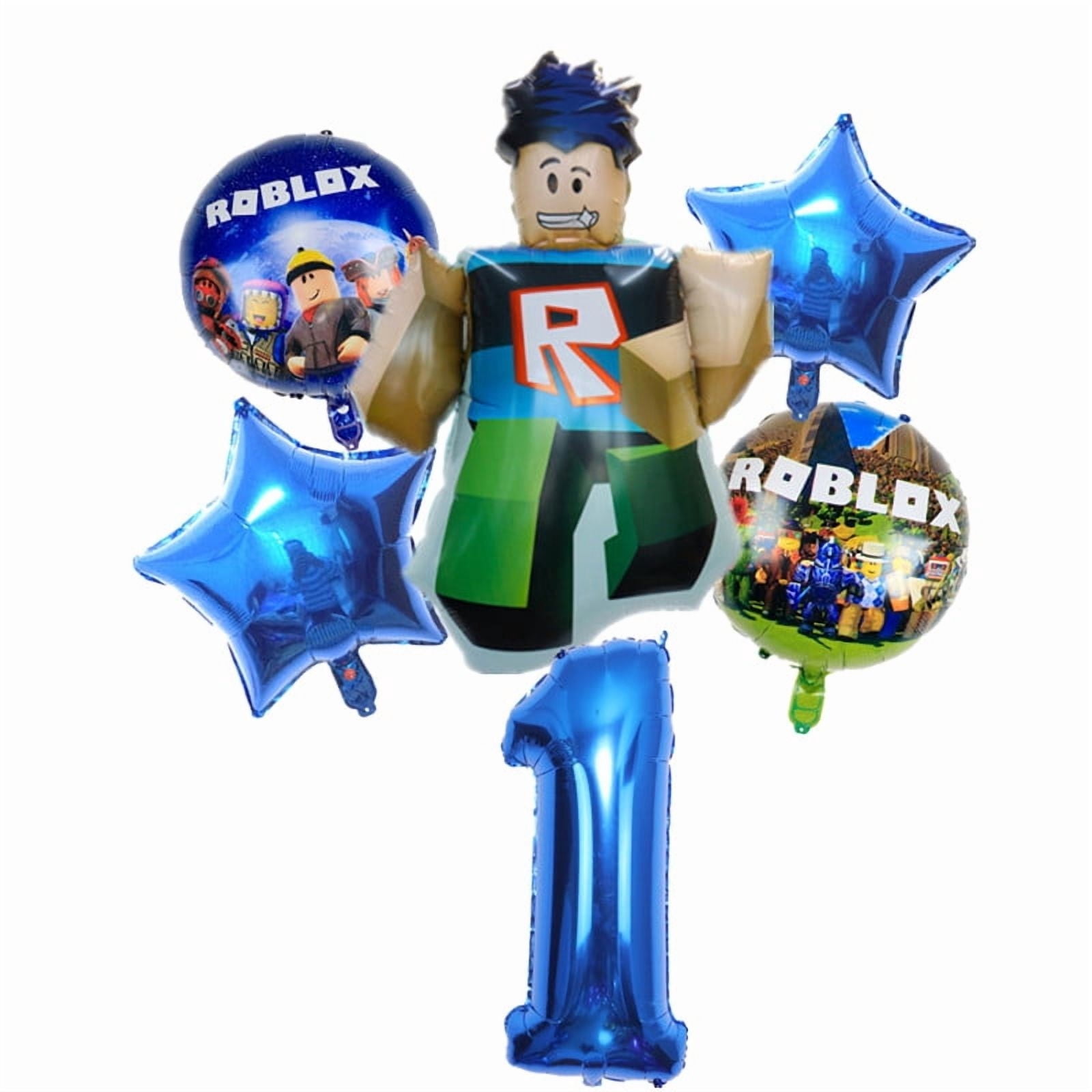 Roblox Birthday Party Balloons Foil, 6 PCS - Walmart.com
