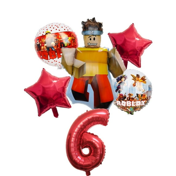 Roblox Birthday Party Balloons Foil, 6 PCS - Walmart.com