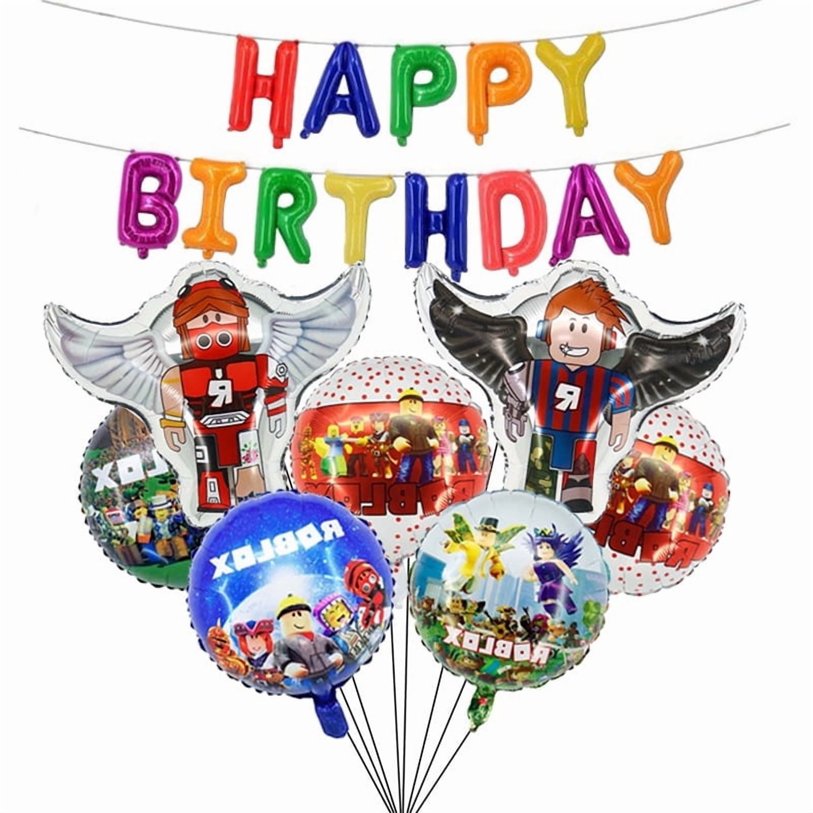 Roblox Birthday Party Balloons Foil, 8PCS - Walmart.com
