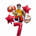 Roblox Birthday Party Balloons Foil，Roblox Balloons Red,7 years,6PCS ...