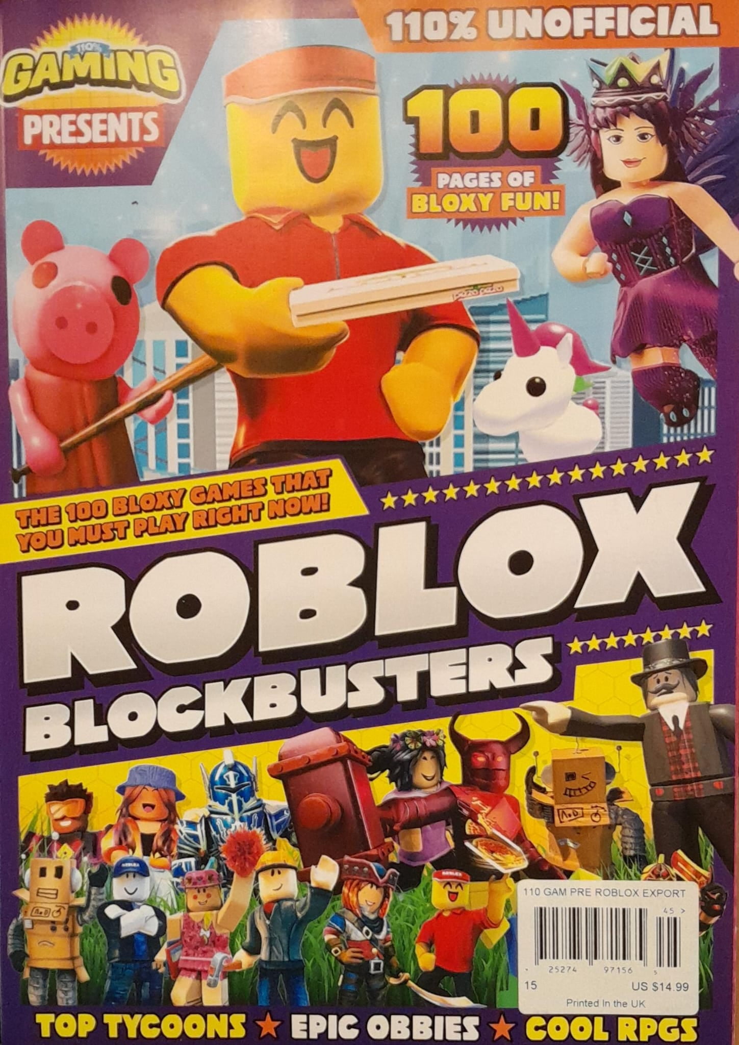 Roblox Blockbusters Magazine Issue 45 (Paperback - New) - Walmart.com