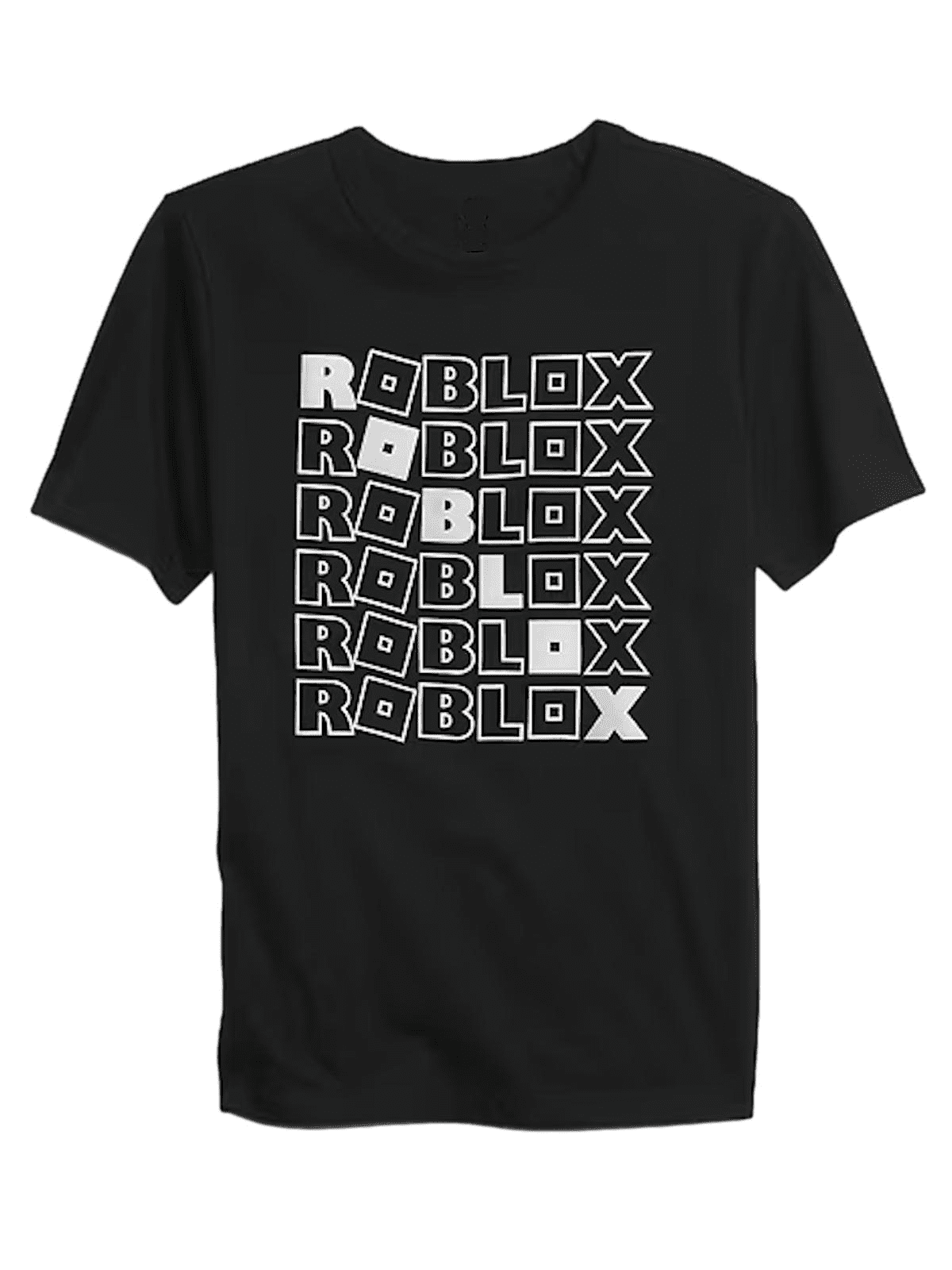 Roblox Boys' Short Sleeve Logo T-Shirt, Kids Apparel, Sizes S-L, 100% ...