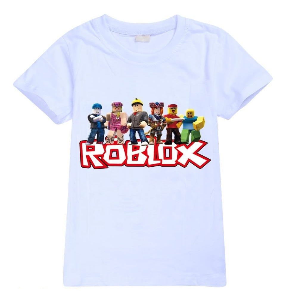 Roblox "Build Greater" Construction Theme Kids T-Shirt Boys Girls Short ...