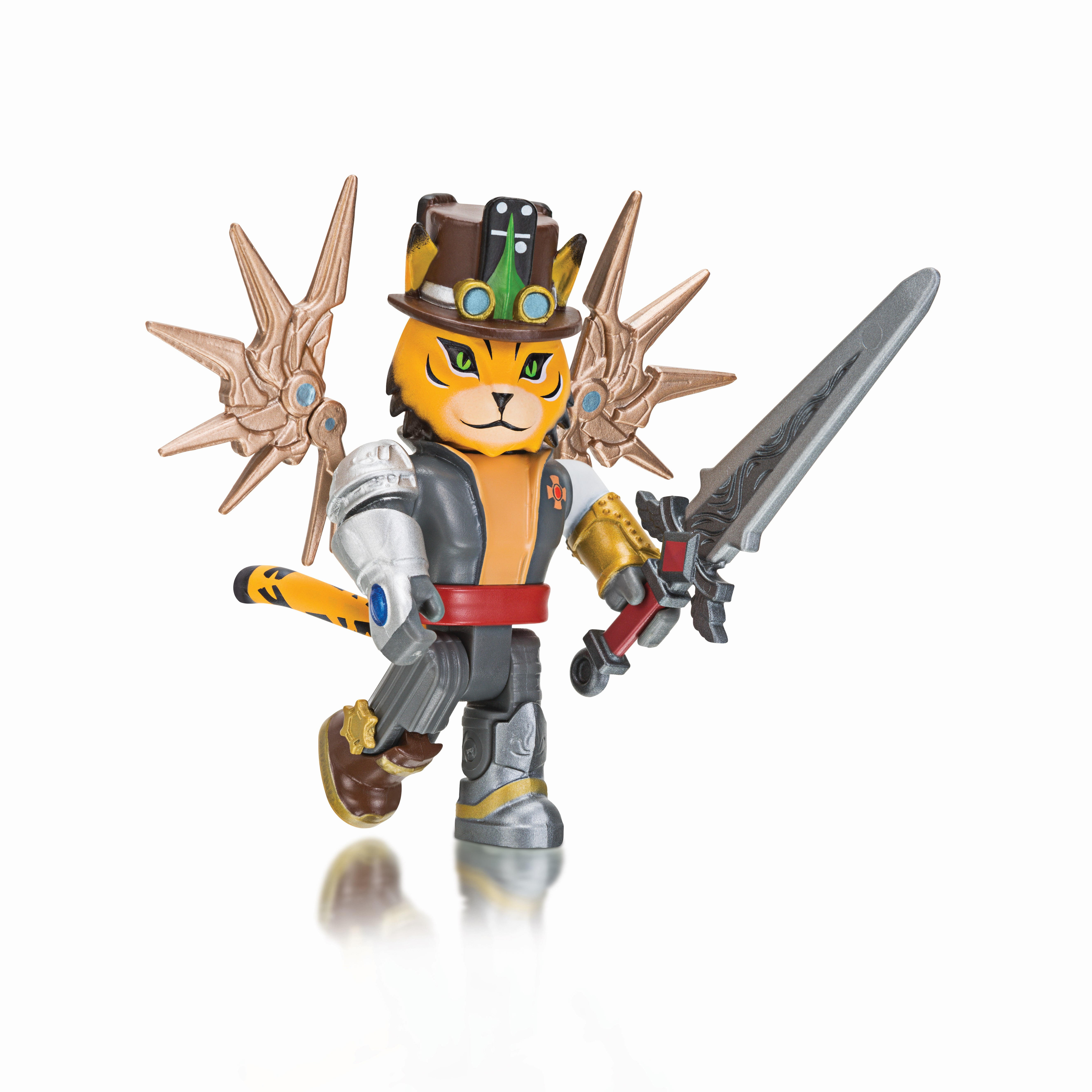 Roblox Celebrity Collection, TigerCaptain Figure Pack, Includes ...
