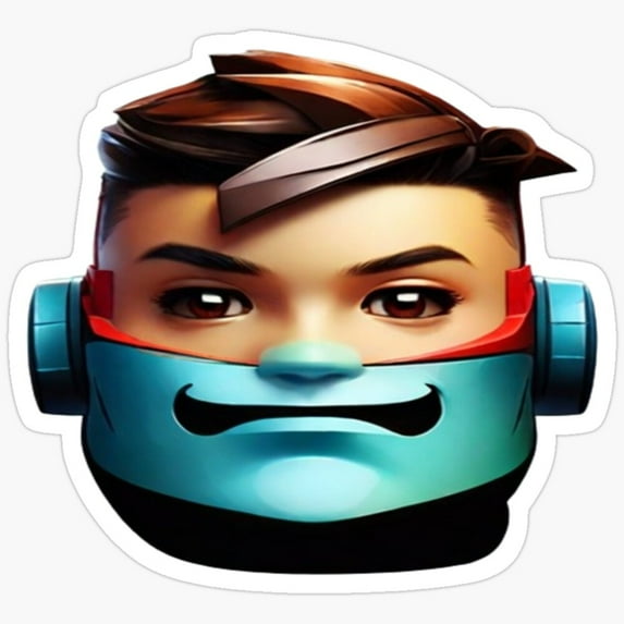 Roblox Face Sticker Phone Decal Water Bottle Stickers Car Decals ...