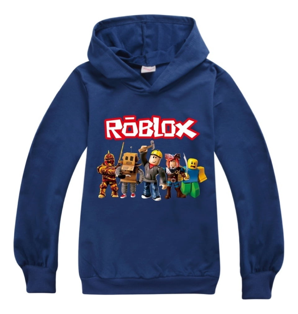 Roblox Gaming Kids Hoodie for Boys Girls Pullover Hooded Sweatshirt ...