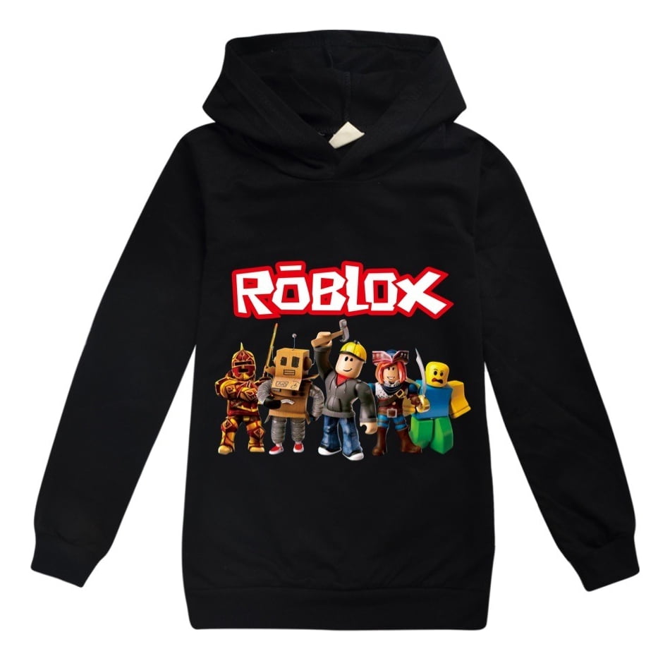 Roblox Gaming Kids Hoodie for Boys Girls Pullover Hooded Sweatshirt ...