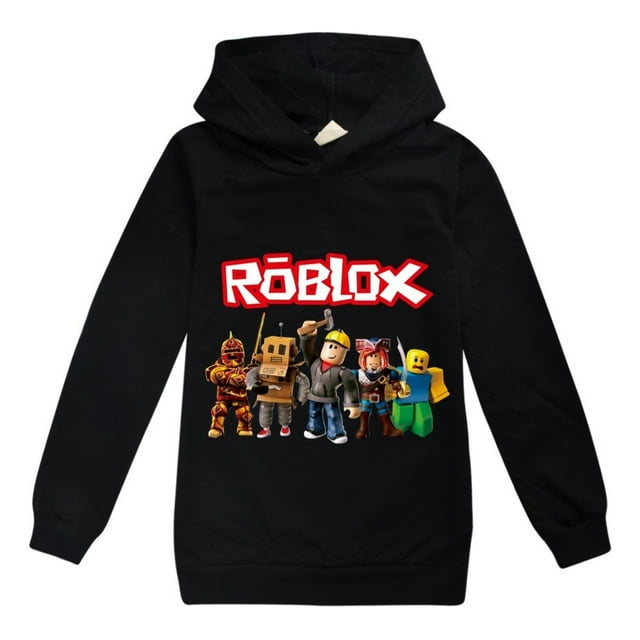 Roblox Gaming Kids Hoodie for Boys Girls Pullover Hooded Sweatshirt ...