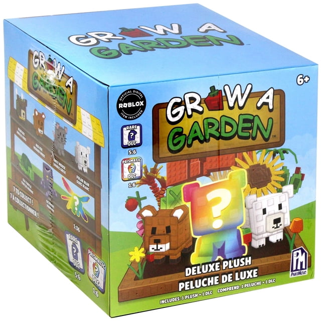 Roblox Grow a Garden DELUXE Mystery Plush (1 RANDOM Plush & DLC ...