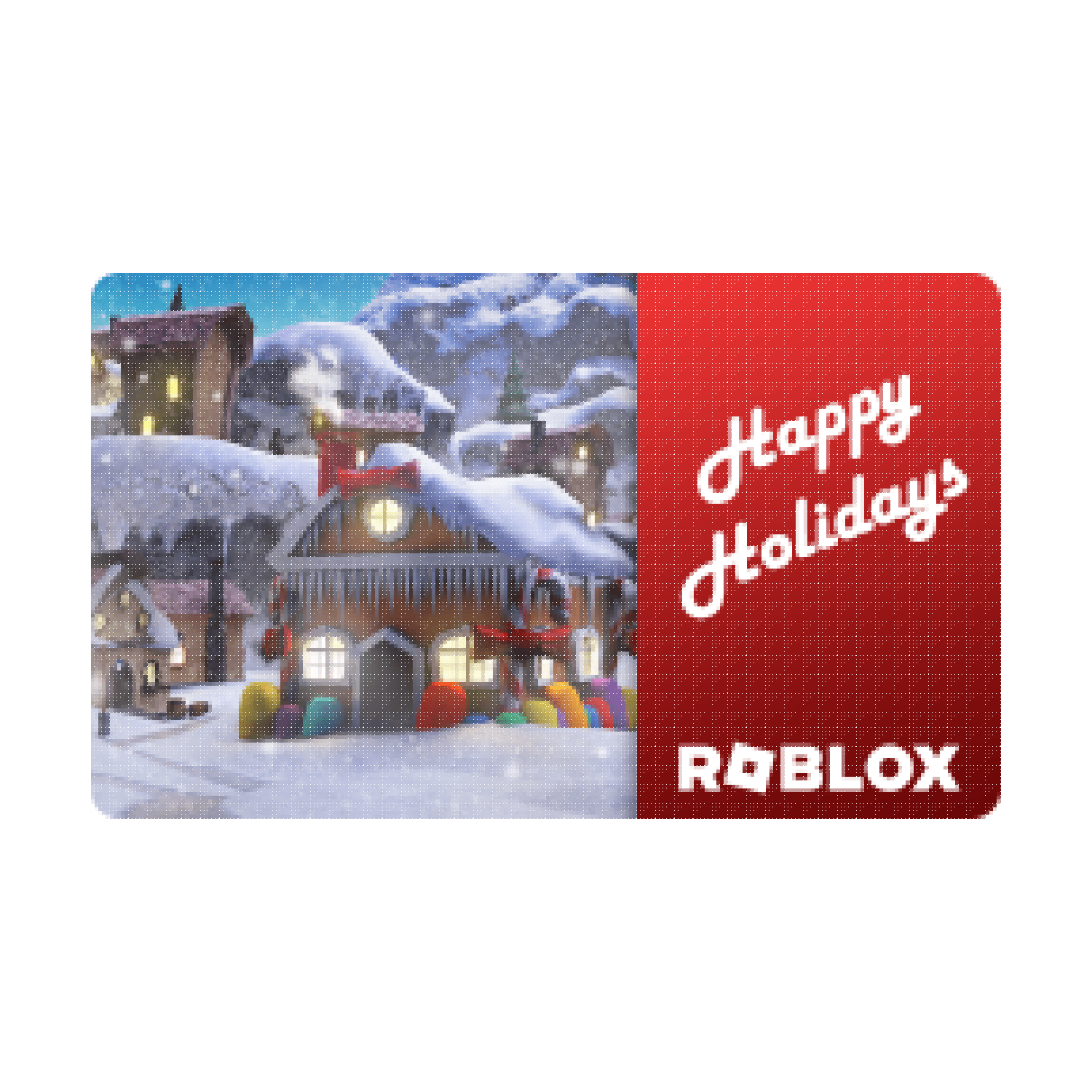 Roblox Happy Holidays Snow 25 - [Digital] - Walmart.com