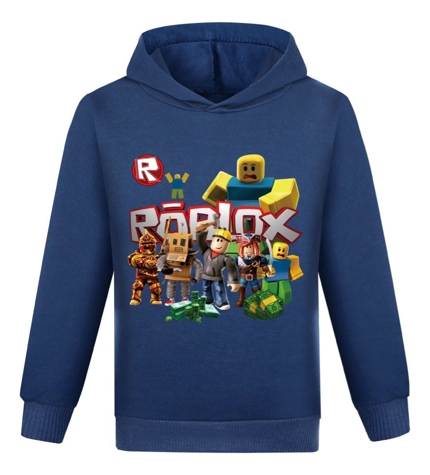 Roblox Kids Hoodie Sweatshirt Cotton Long Sleeve Pullover Shirt ...