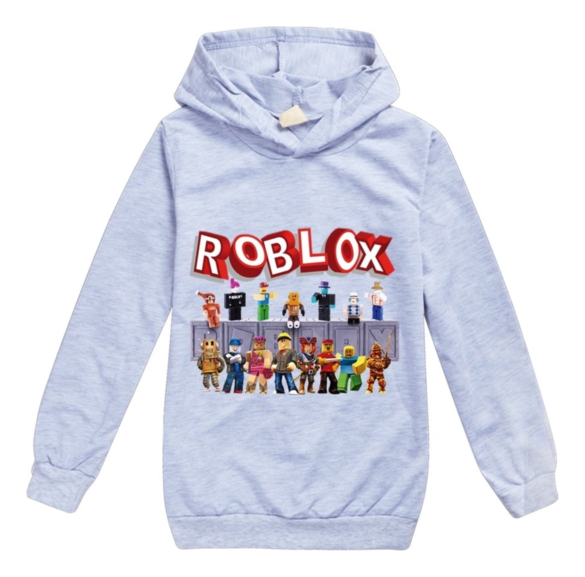 Roblox Kids Hoodie Sweatshirt Pullover 100% Cotton Long Sleeve Hooded ...