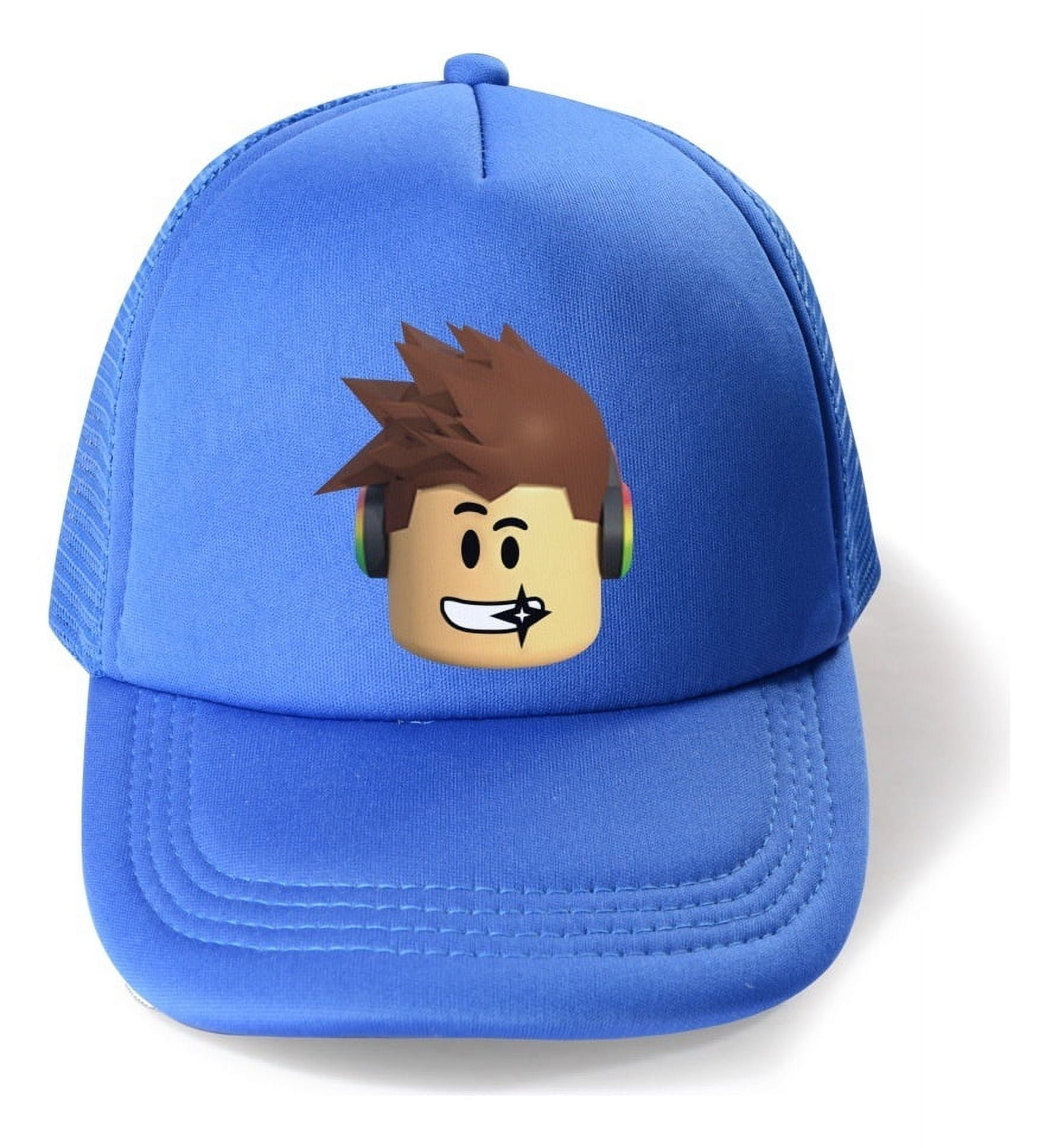 Roblox Kids Snapback Cap - Fun Gaming Cartoon Character Design ...