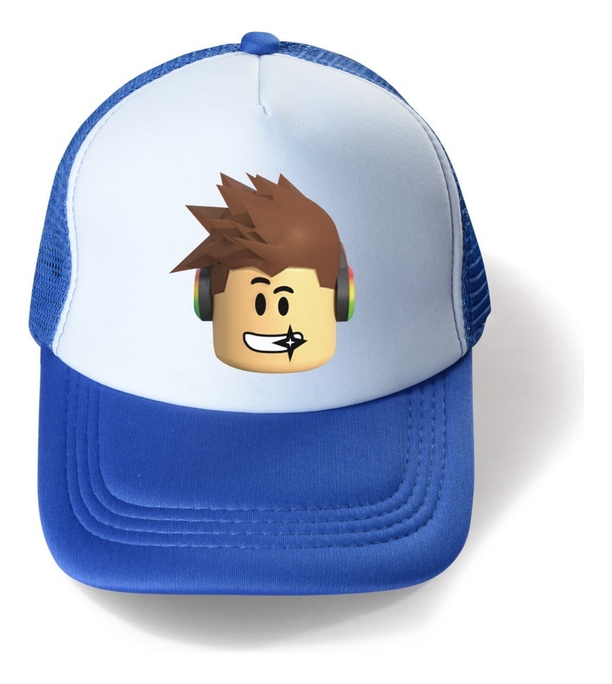 Roblox Kids Snapback Cap - Fun Gaming Cartoon Character Design ...