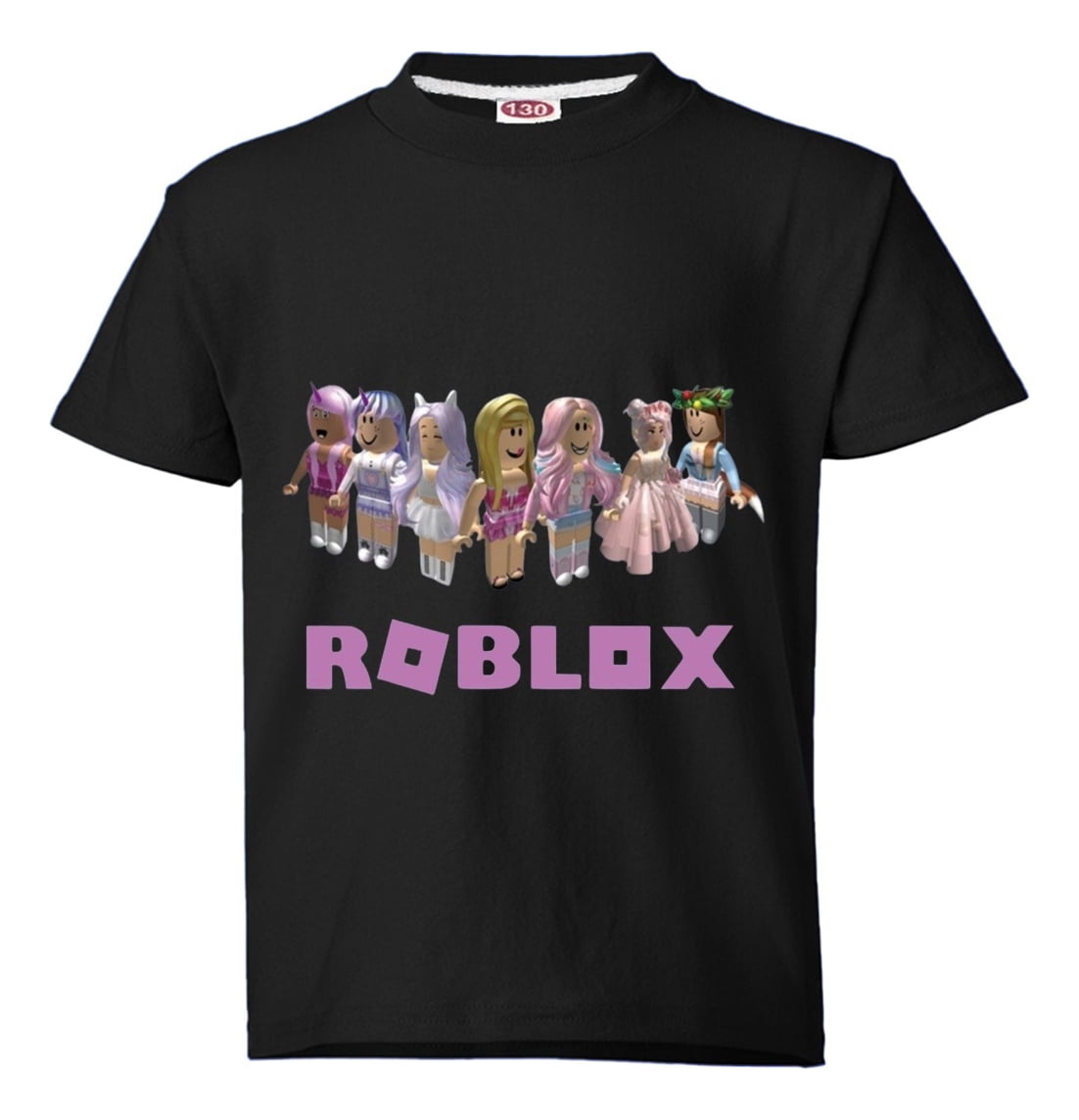 Roblox Kids T-shirt for Girls Boys Cartoon Graphic Print Tee Gift ...
