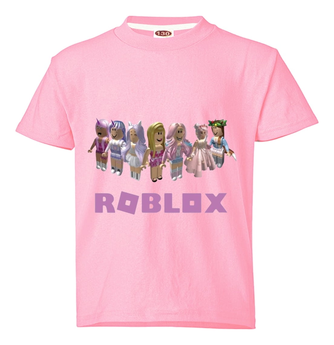 Roblox Kids T-shirt for Girls Boys Cartoon Graphic Print Tee Gift ...