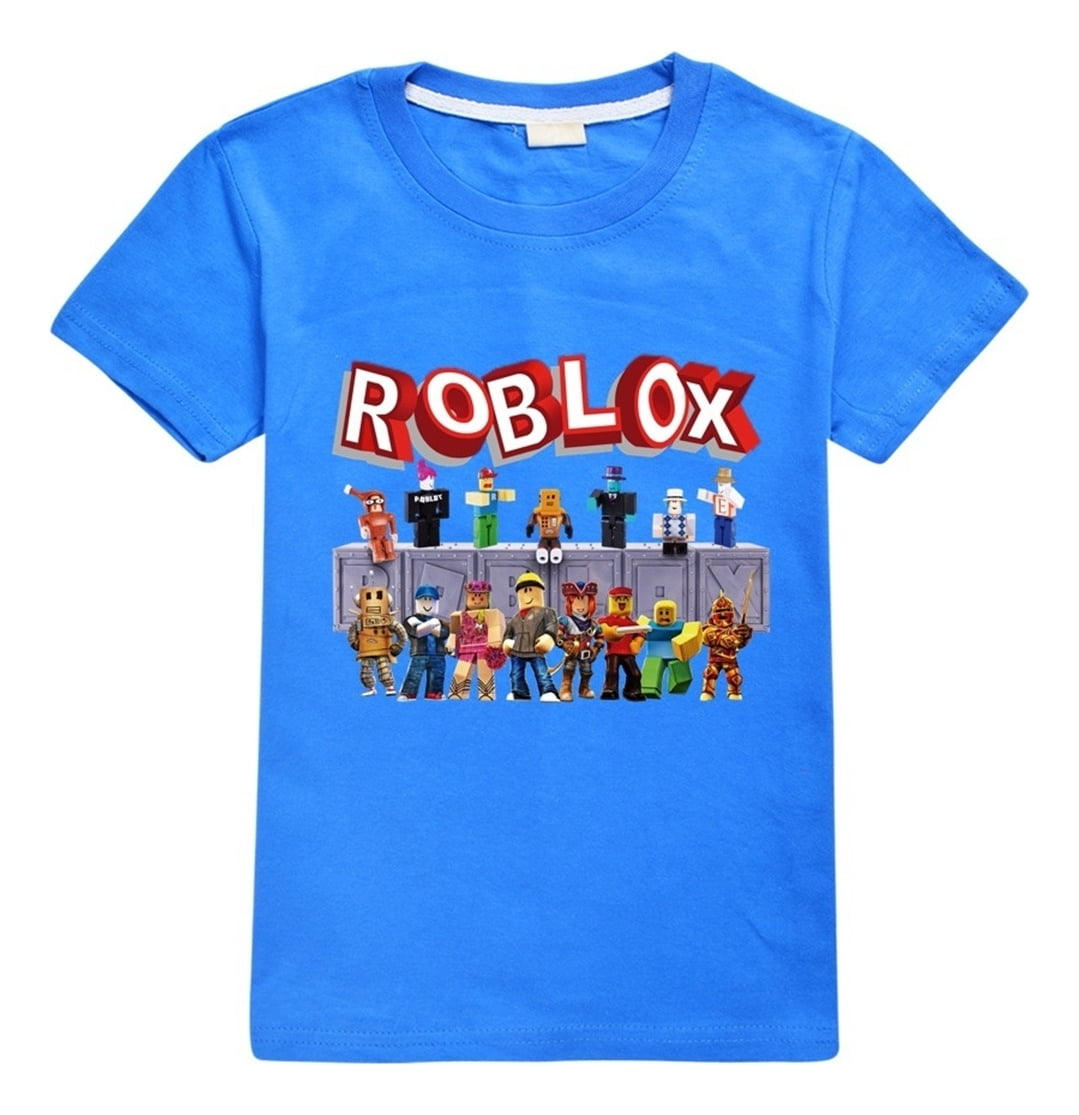 Roblox Kids Tshirt Graphic Print Game Boys Girls Tee Premium Cotton ...