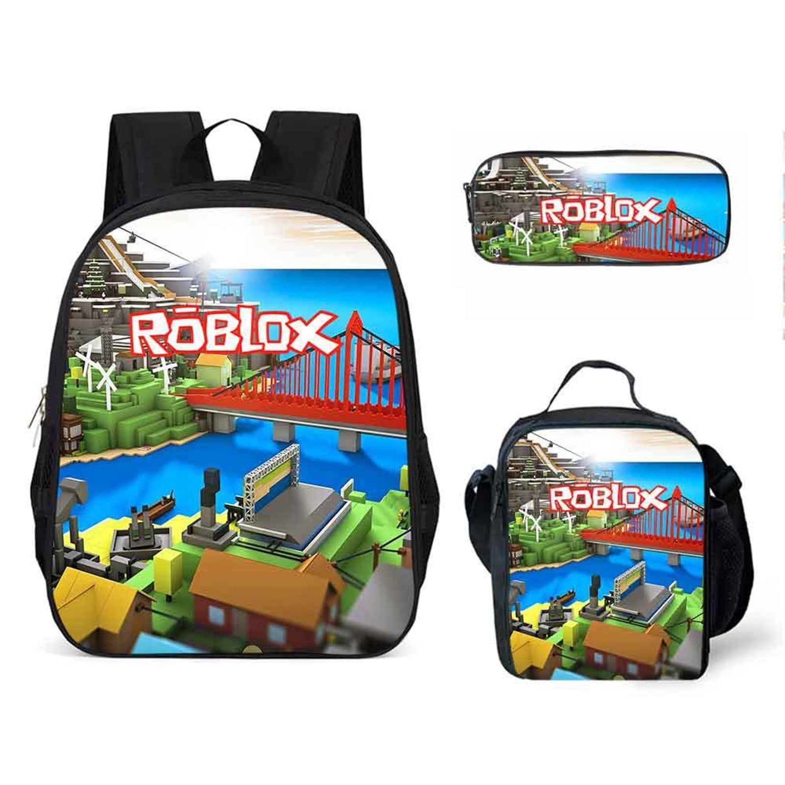 Roblox Multifunction Daypack Lightweight Travel Backpack,Student ...