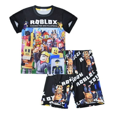 Roblox Kids Pajamas Long Sleeves Set for Boys and Girls Xbox Game Night ...
