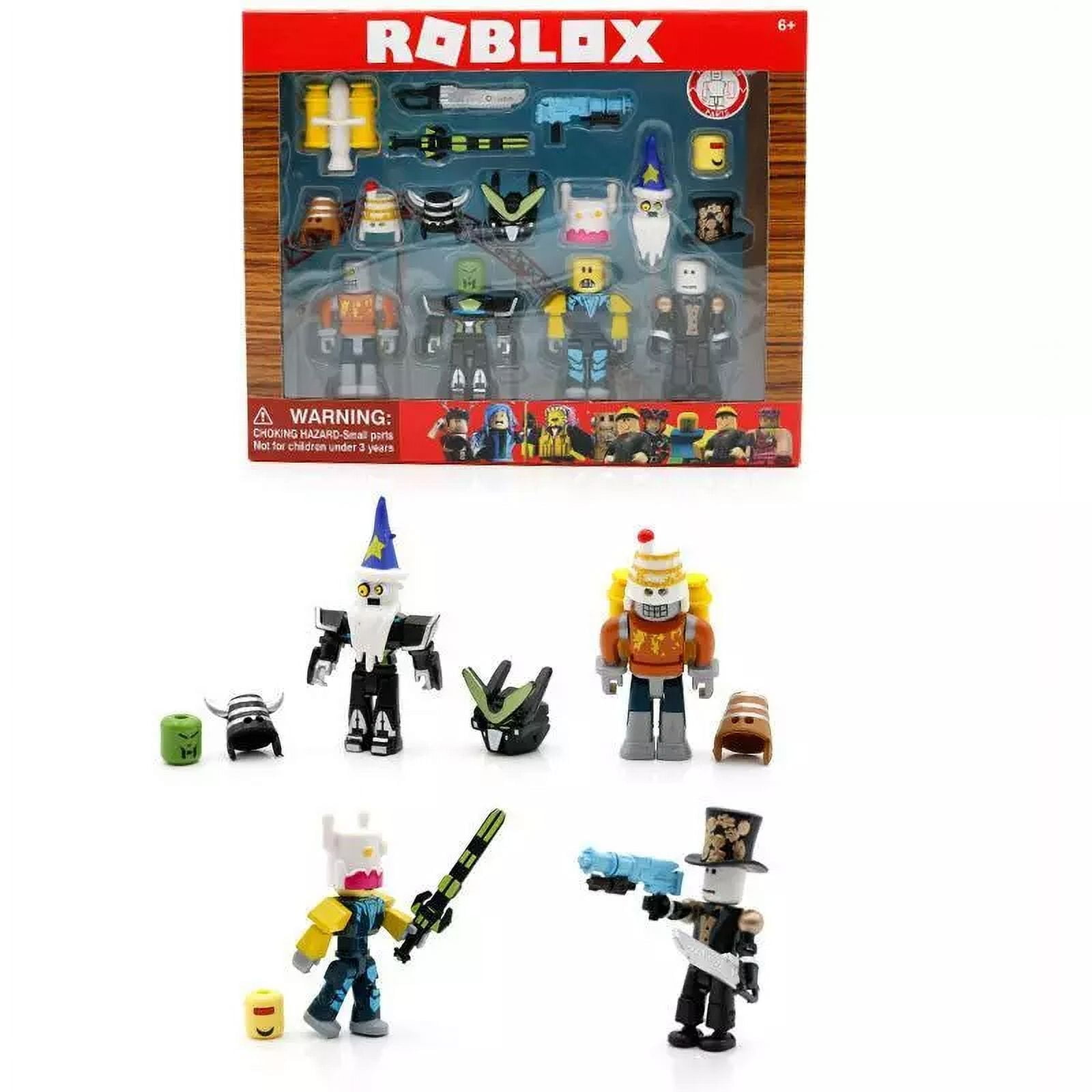 Robot Riot 4 Figure Pack Mix & Match Set Action Figure Toys Kids Gifts ...