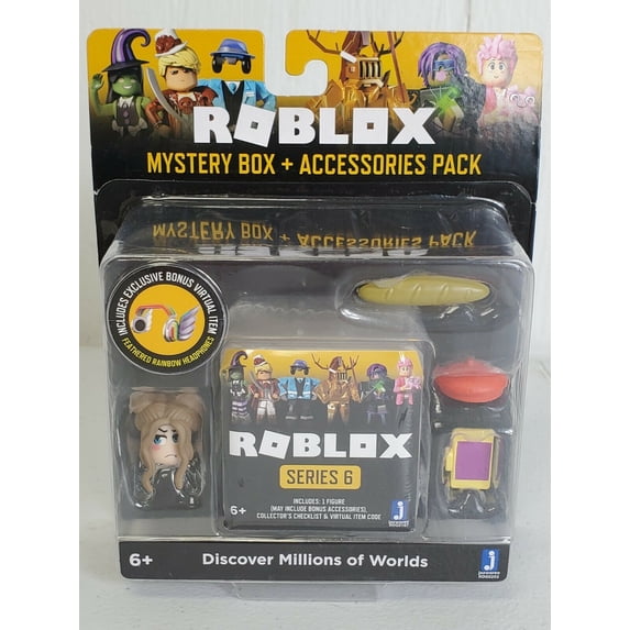 Roblox Series 6 Mystery Box + Accessories Pack (Version 3) - Walmart.com