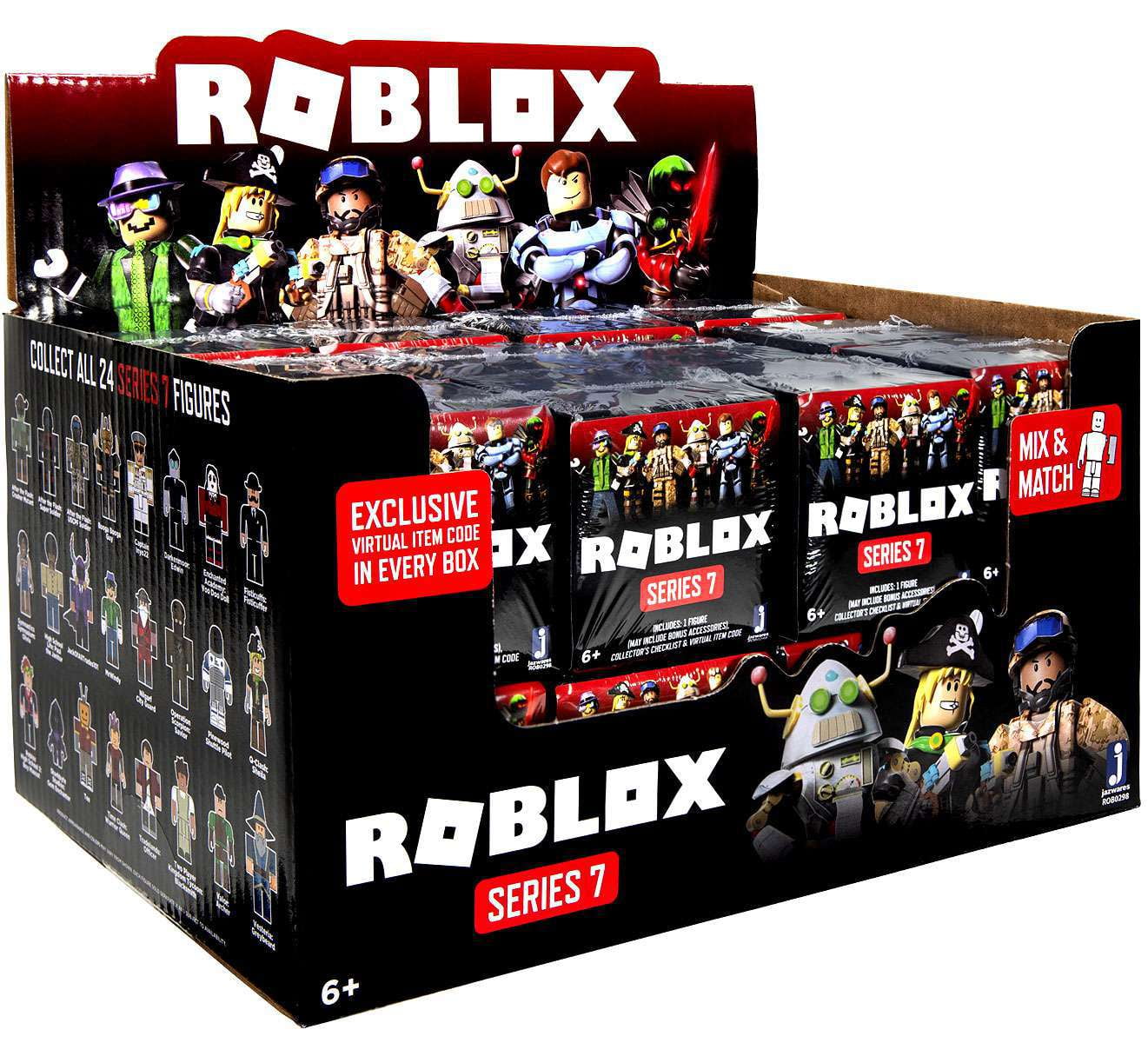 Roblox Series 7 Toys: Mystery Box of 24 Collectible Figures - Walmart.com