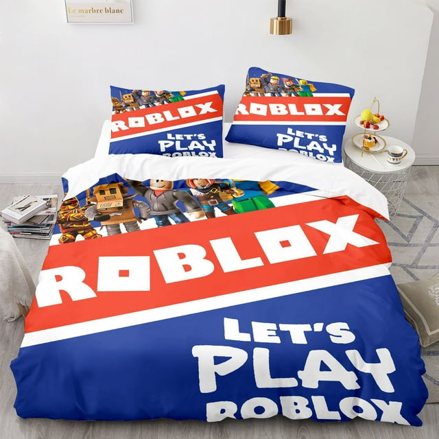 Roblox Superfiber Bed 3-piece 3D Printed Duvet Cover With Pillowcase ...