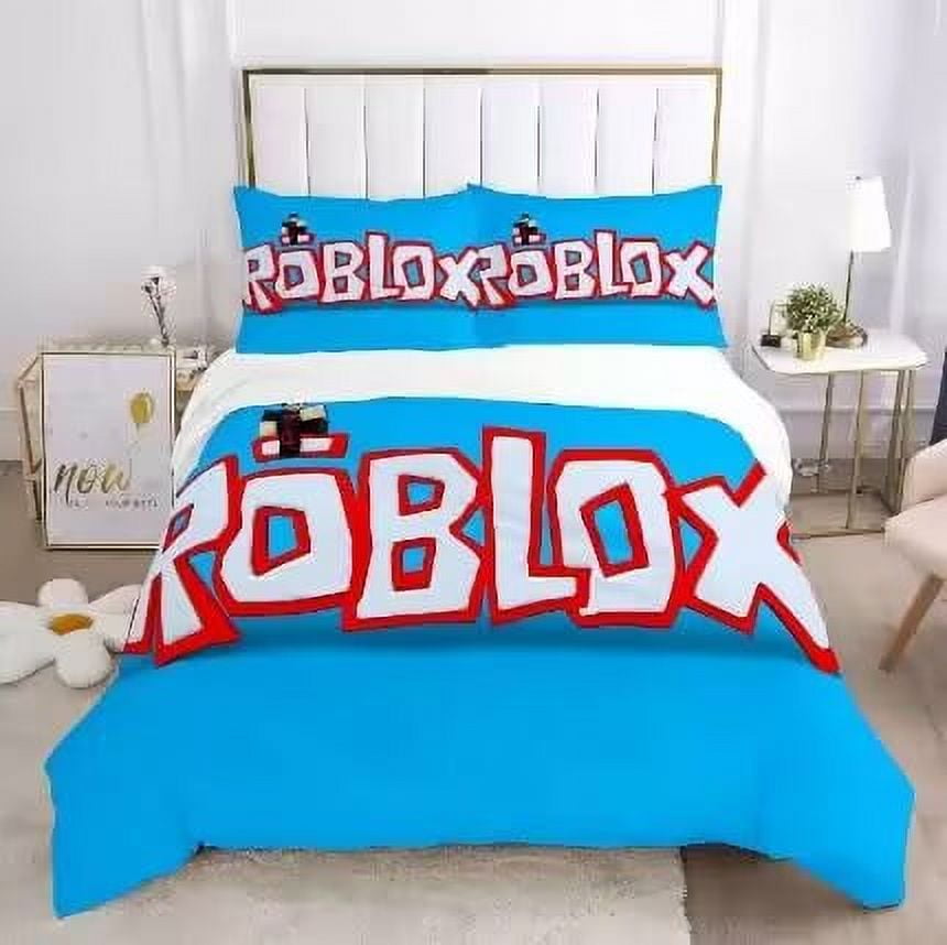 Roblox Superfiber Bed 3-piece 3D Printed Duvet Cover With Pillowcase ...