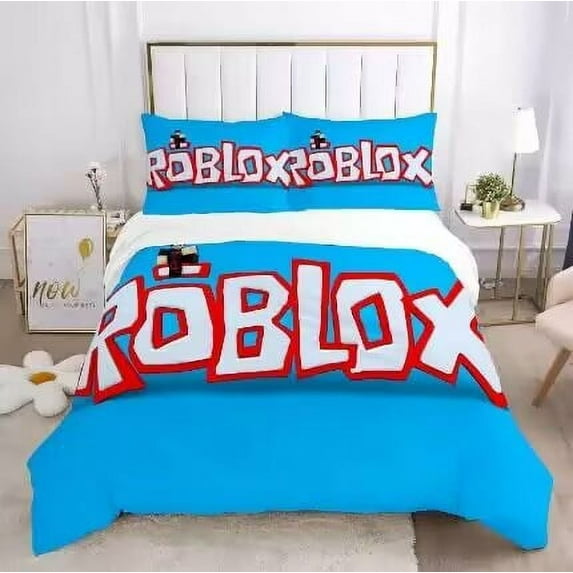 Roblox Superfiber Bed 3-piece 3D Printed Duvet Cover With Pillowcase ...