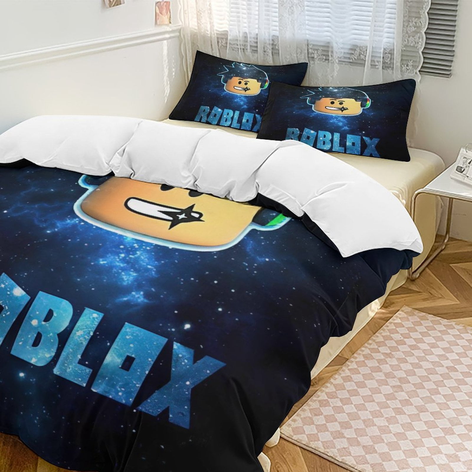 Roblox bedding set for twin and king-size beds, gaming-print bedding ...