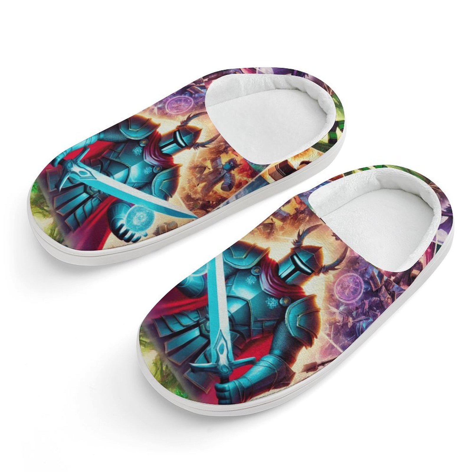Roblox children's cotton slippers, comfortable indoor home shoes, a ...