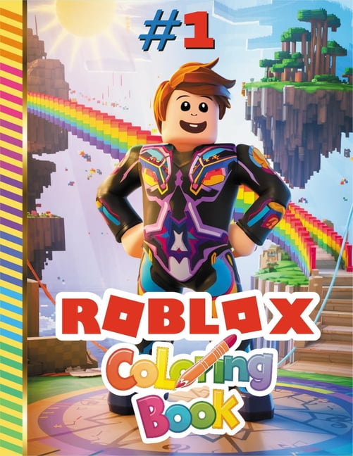 Roblox coloring book: Unleash Your Imagination with Action-Packed ...