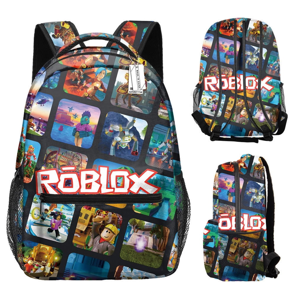 Roblox printed backpack, waterproof, casual and lightweight, suitable ...