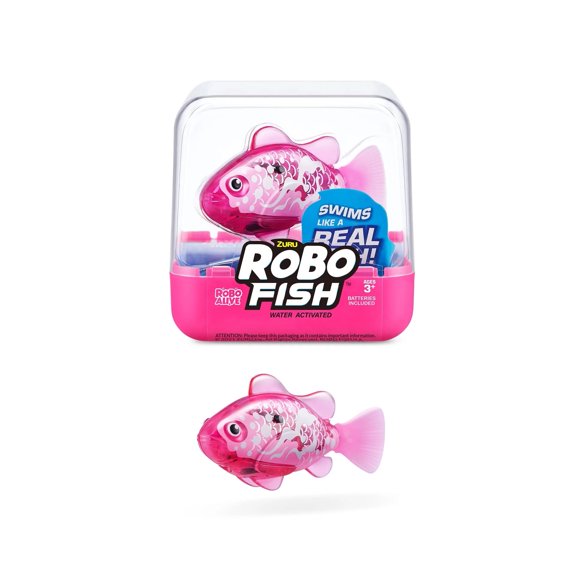 ZURU Robo Alive Green Robotic Turtle, Interactive Swimming Electronic ...