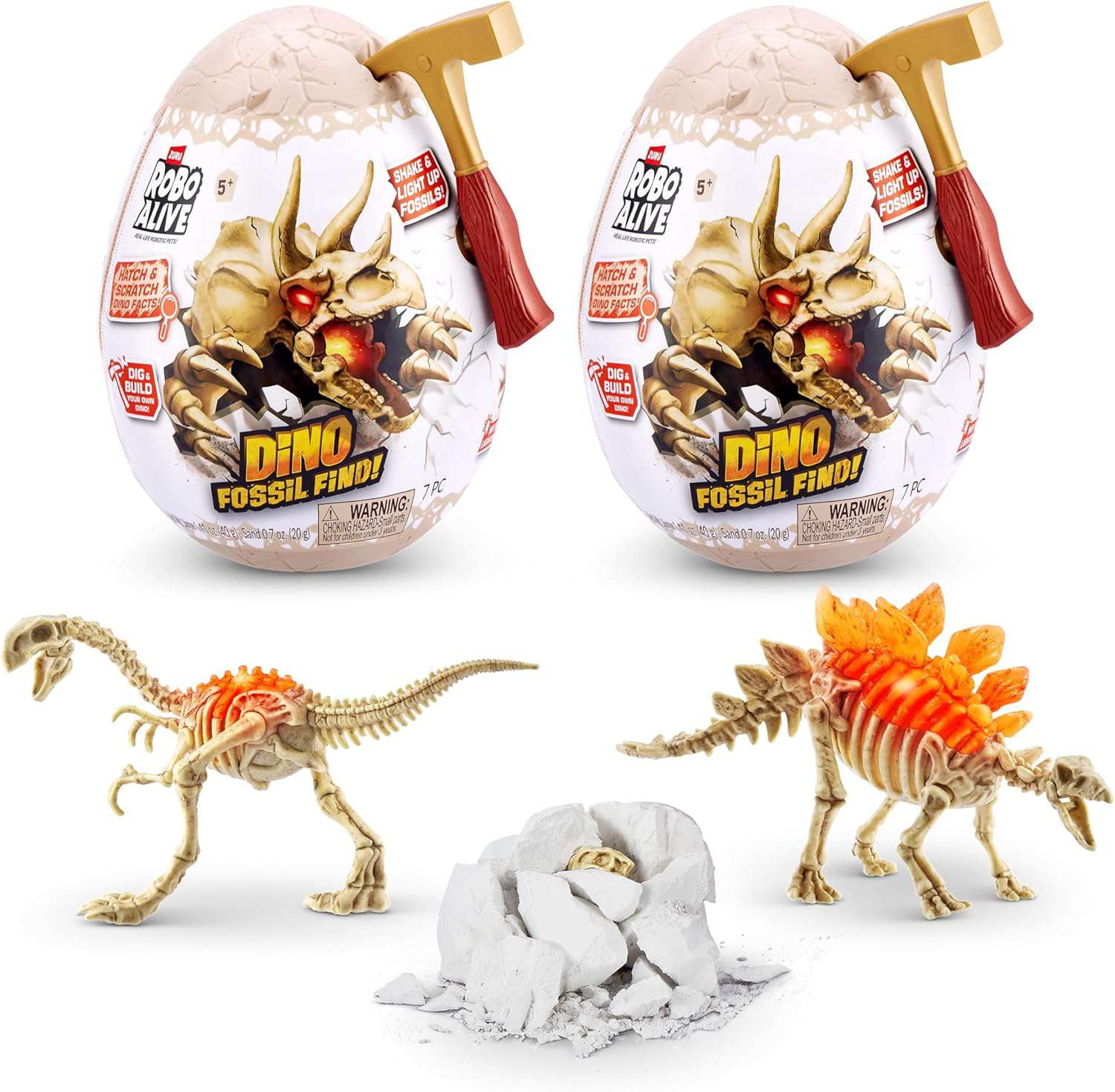 Mini Fossil Dino Pack - Fantasy hero figures for stores - Walmart ...