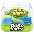 ZURU Robo Alive Green Robotic Turtle, Interactive Swimming Electronic ...
