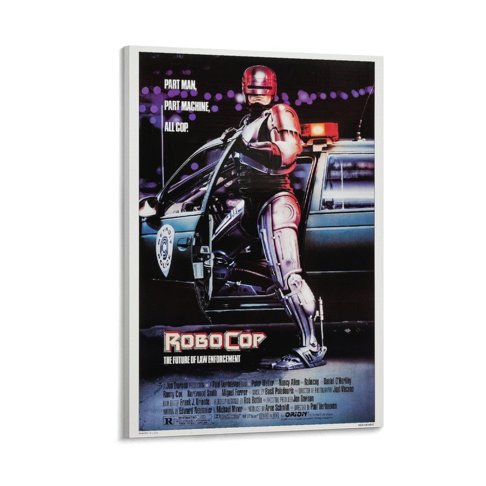 RoboCop Classic Movie Poster Poster Cool Artworks Painting Wall Art ...