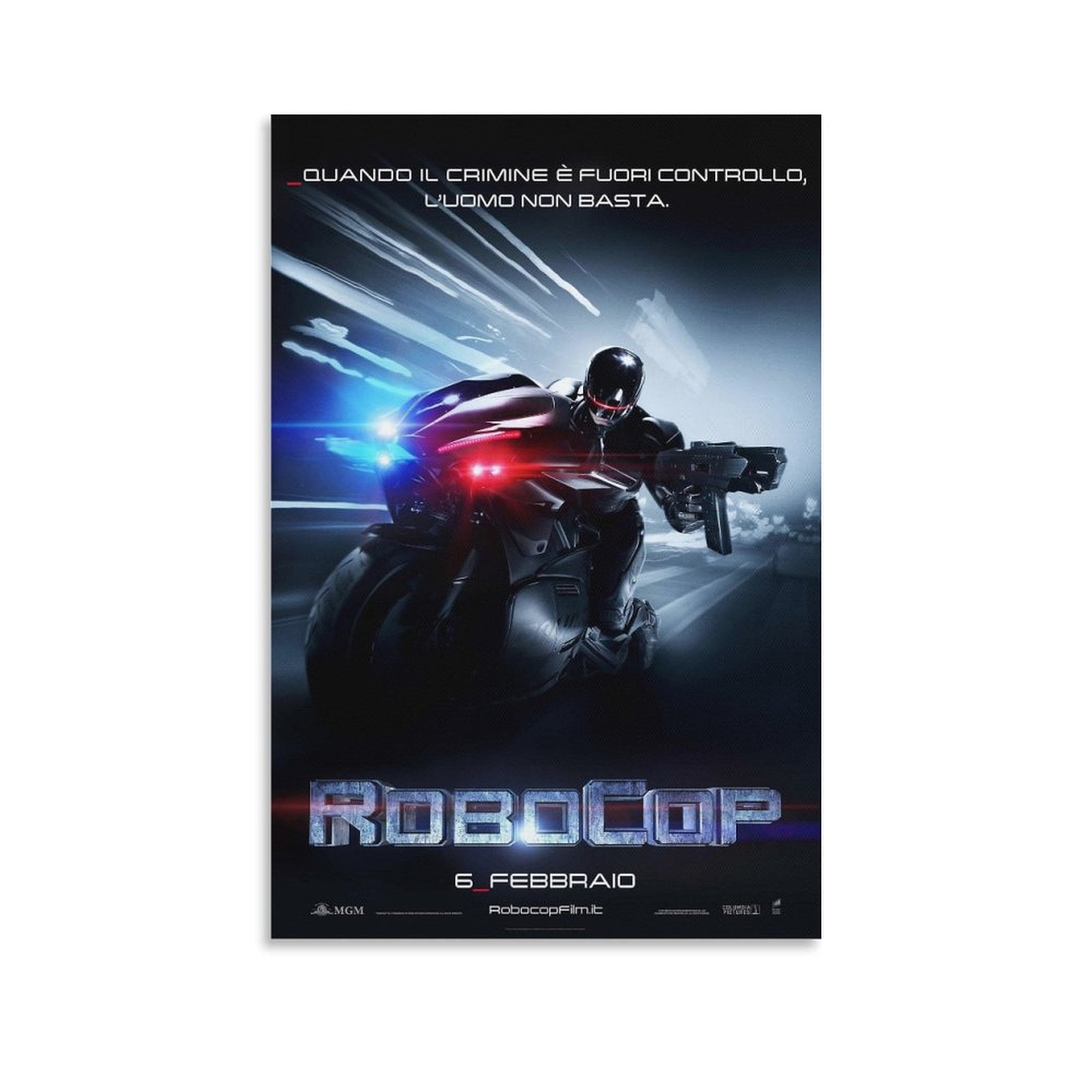 RoboCop Classic Movie Poster Poster Decorative Painting Canvas Wall Art ...