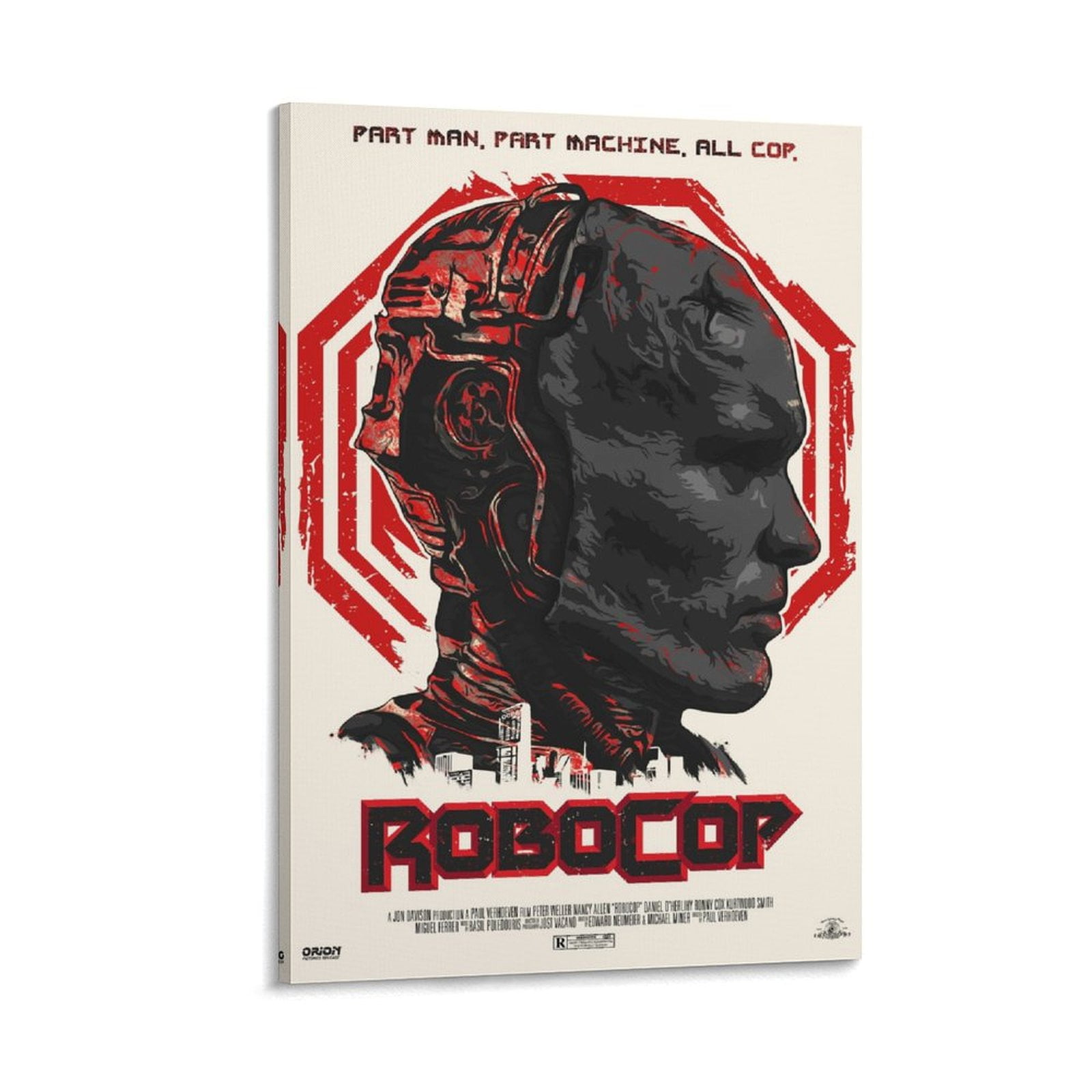 RoboCop Classic Movie Poster Posters Wall Art Painting Canvas Gift ...