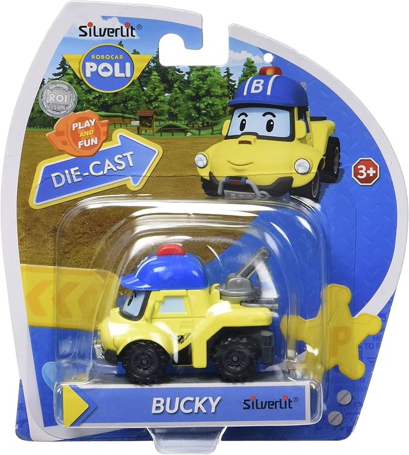 Robocar Poli, Bucky DIE-CAST Metal Toy Cars, Mountain Buggy Car ...