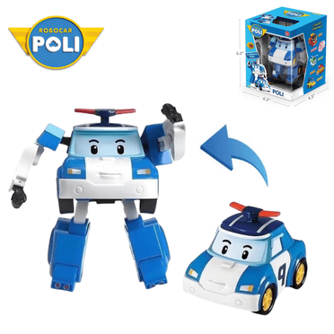 Robocar POLI Toys, MARK Transforming Robot Toys, 4" Action Figure ...