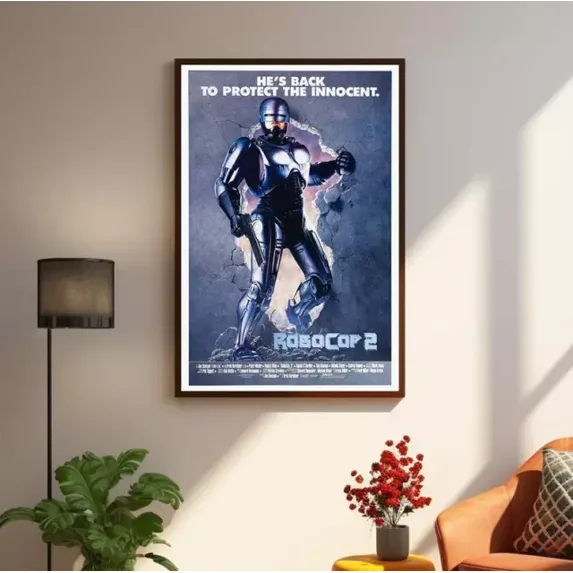 Robocop 2 (1990) Movie Poster, Robocop 2 Classic Movie Poster, Robocop ...